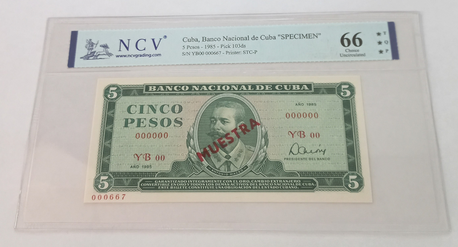 Test money and commemorative money - NCV Grading