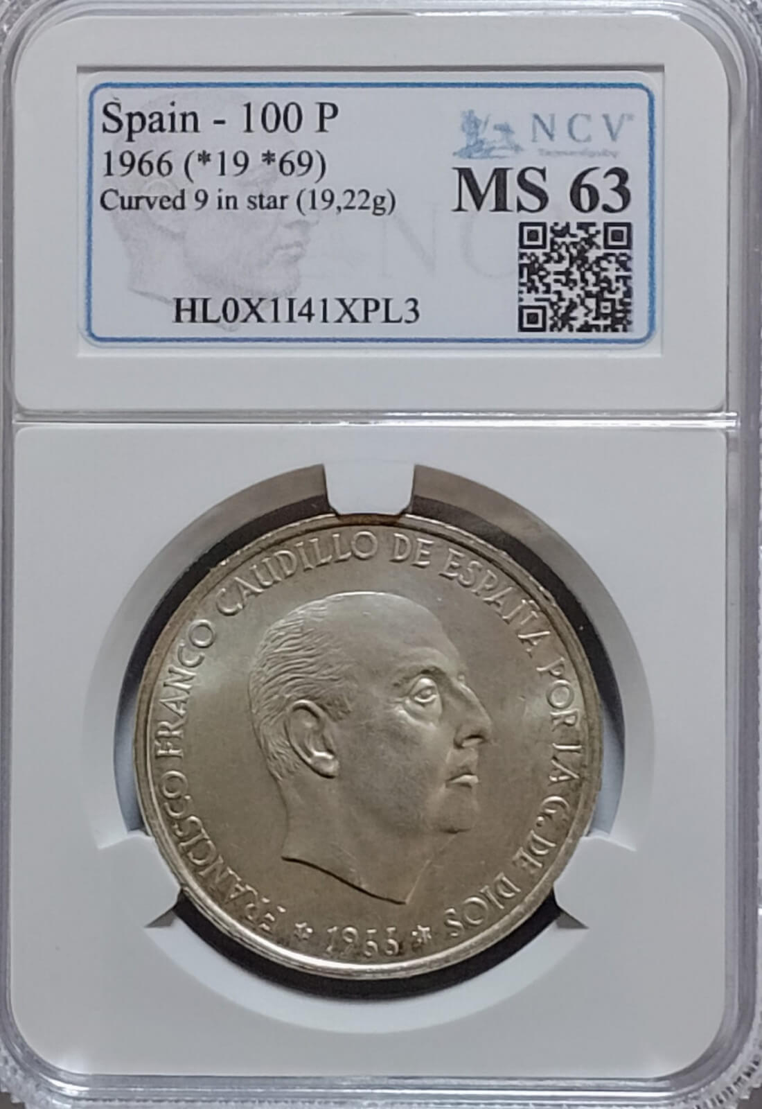 Valoración de Monedas - NCV Grading