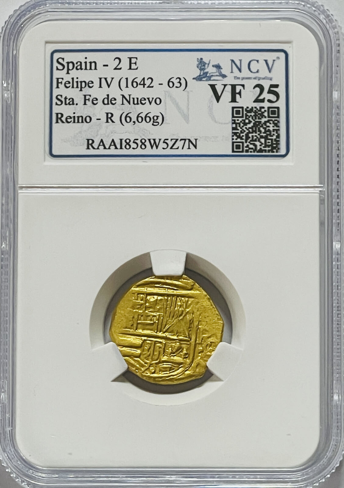 Monedas Certificadas - NCV Grading